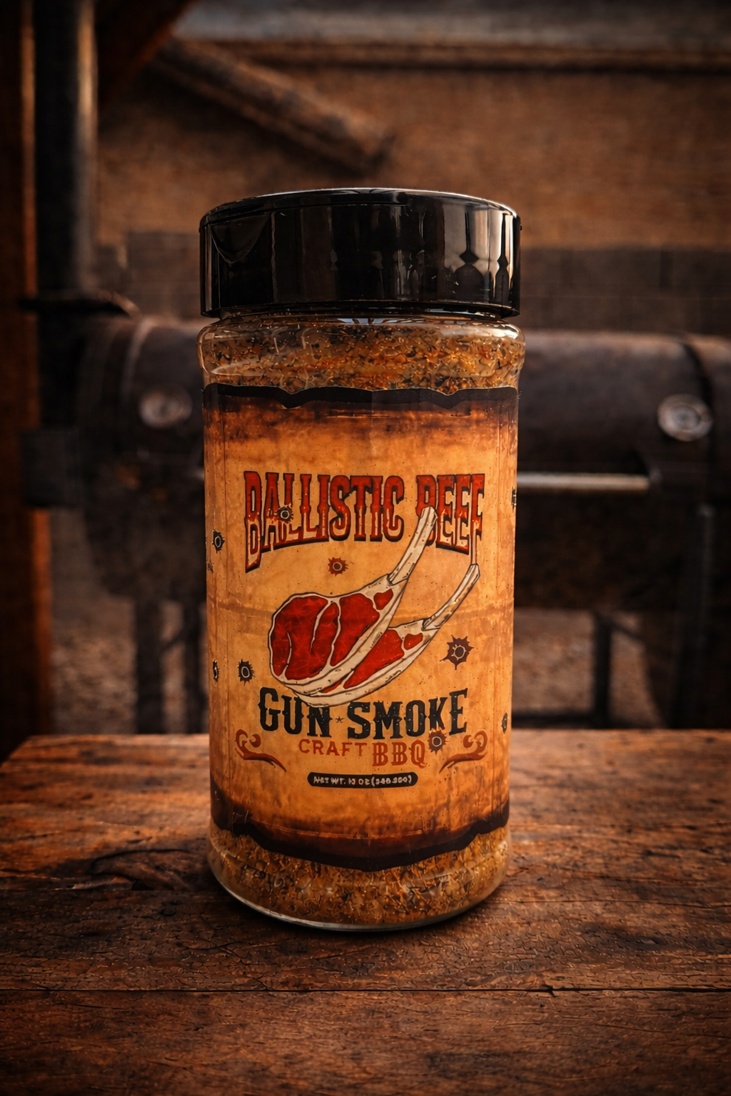 Ballistic Beef Seasoning – GunSmoke Craft BBQ